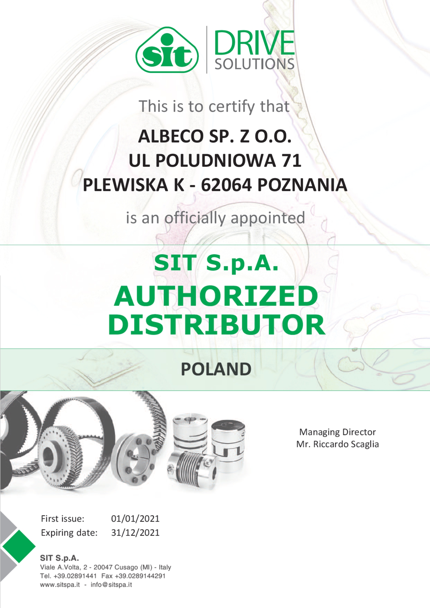 Albeco - www.albeco.com.pl - SIT