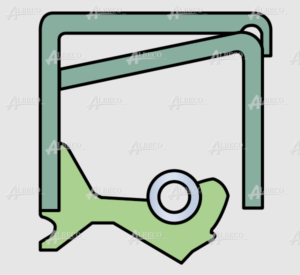 Albeco.com.pl - the best maintenance store - 22532 SKF - Double lip seal