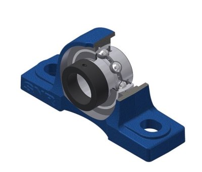 Albeco.com.pl - the best maintenance store - EXP309-27 SNR - Cast iron bearing unit