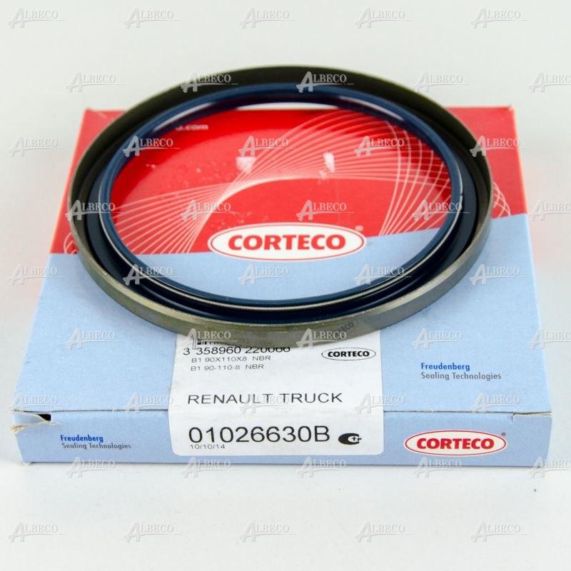 Albeco - www.albeco.com.pl - B1 90x110x8 CORTECO - Uszczelnienie jednowargowe