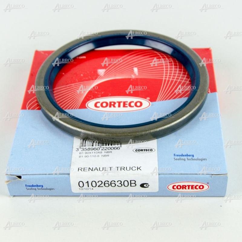 Albeco - www.albeco.com.pl - B1 90x110x8 CORTECO - Uszczelnienie jednowargowe