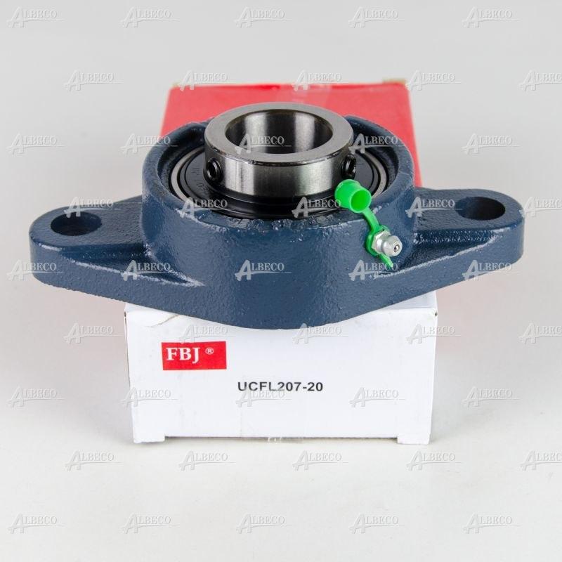Albeco.com.pl - the best maintenance store - UCFL207-20 FBJ - Cast iron bearing unit