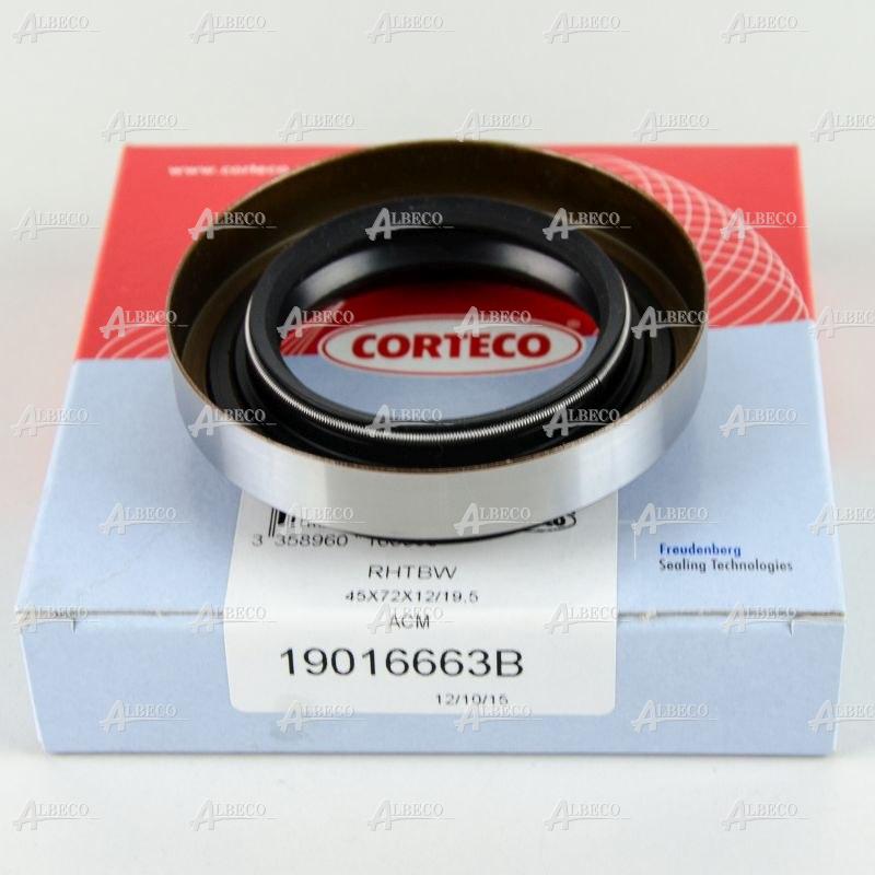 Albeco.com.pl - the best maintenance store - RHTBW 45x72x12/19,5 CORTECO - Double lip seal