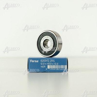 Albeco - www.albeco.com.pl - 6203/12 2RS FERSA - Łożysko kulkowe proste jednorzędowe, łożysko ...