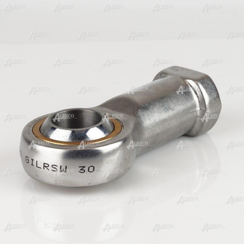 Albeco.com.pl - the best maintenance store - GILRSW 30 FLURO - Rod end with stainless steel housing