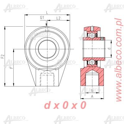 Albeco.com.pl - the best maintenance store - UCHA 210 KOYO - Cast iron ...