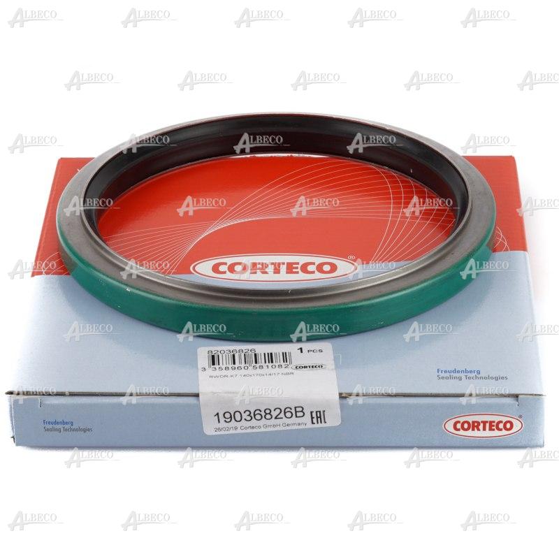 Albeco - www.albeco.com.pl - RWDRK7 140x170x14/17 CORTECO - Uszczelnienie jednowargowe