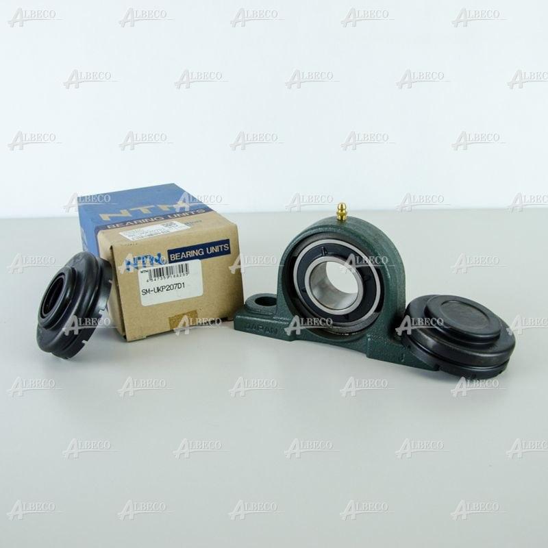 Albeco.com.pl - the best maintenance store - SM-UKP207D1 NTN - Cast iron bearing unit with steel ...