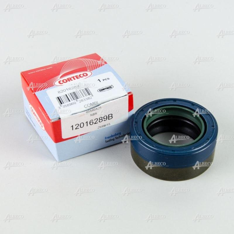 Albeco - www.albeco.com.pl - COMBI SF6 40x60x25 CORTECO - Uszczelnienie dwuwargowe