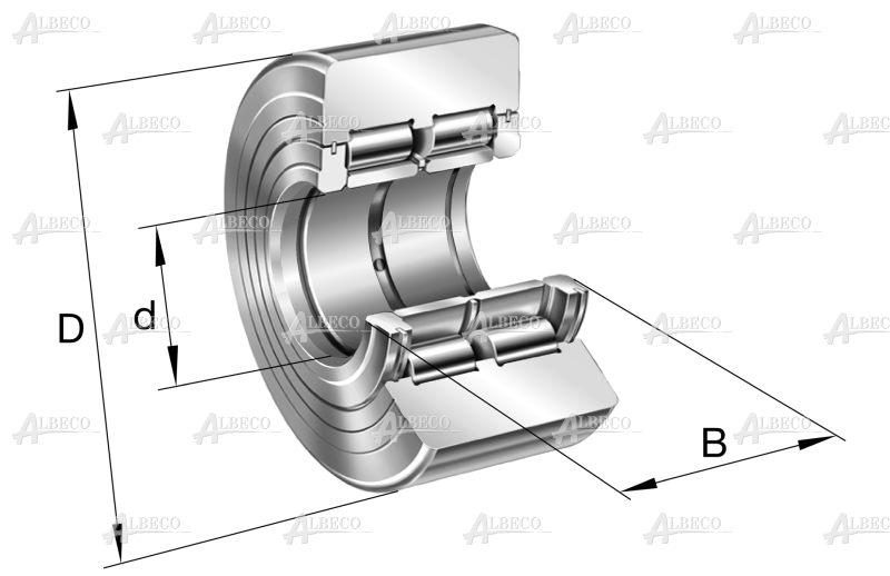 Albeco.com.pl - the best maintenance store - NNTR90X220X100-2ZL INA ...
