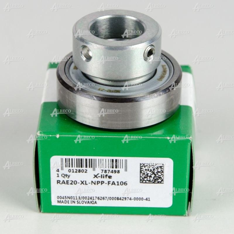 Albeco.com.pl - the best maintenance store - RAE20-XL-NPP-FA106 INA - Ball bearing with flat ...