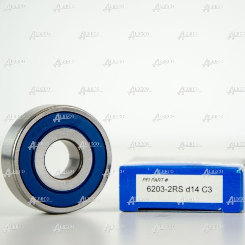 Albeco.com.pl - the best maintenance store - 6203-2RS d14 C3 PFI - Single row deep groove ball ...