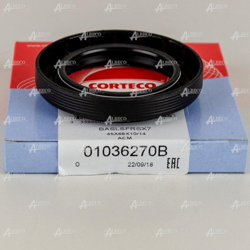 Albeco - www.albeco.com.pl - BASLSFRSX7 45x68x10/14 CORTECO - Uszczelnienie dwuwargowe