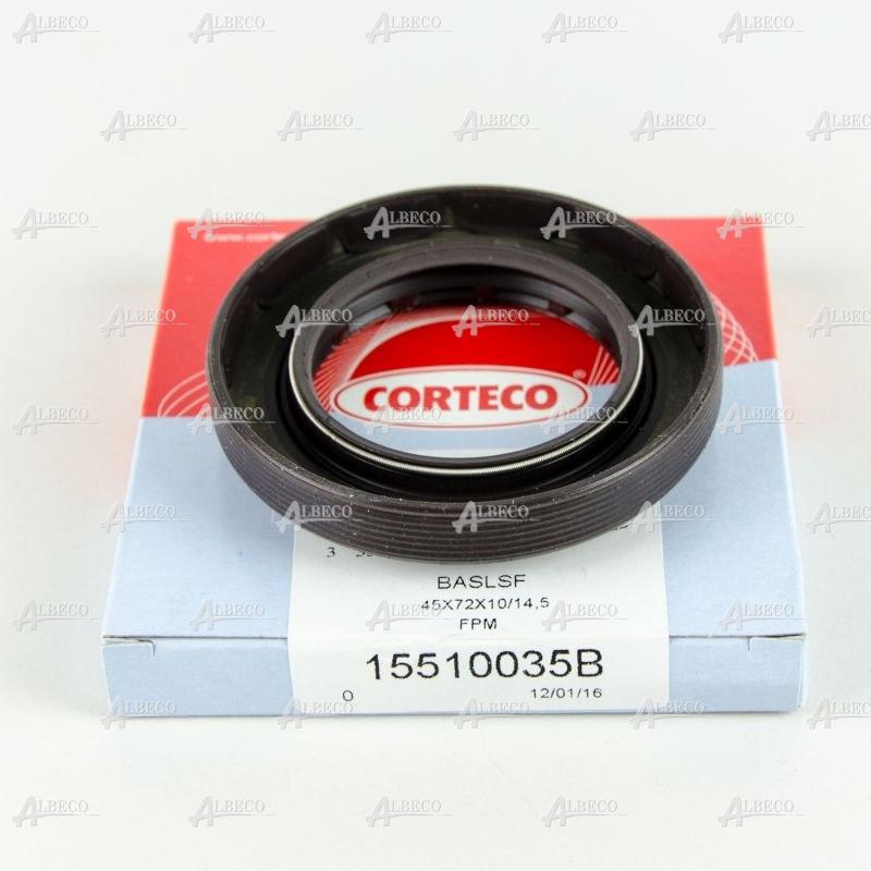 Albeco.com.pl - the best maintenance store - BASLVISF 45x72x10/14,5 CORTECO - Double lip seal